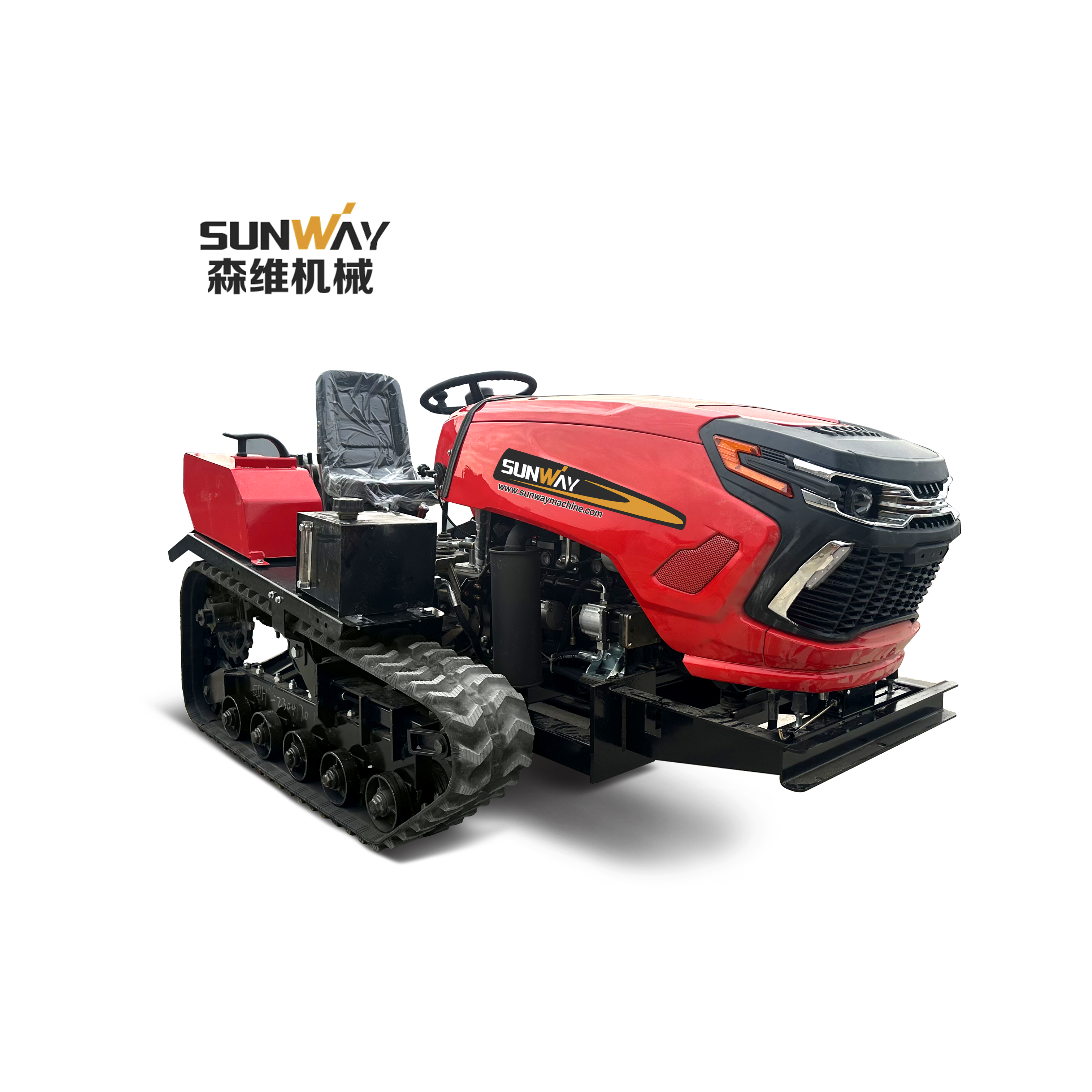 50HP 60HP Dry Land Crawler Tractor – Shandong Sunway Machinery Co., Ltd.