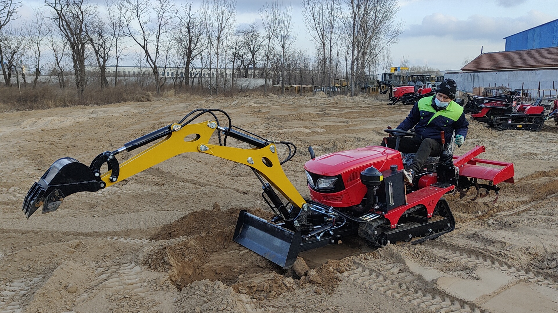 35 HP Dry Land Crawler Tractor – Shandong Sunway Machinery Co., Ltd.